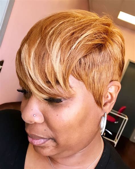 Ekeena Majors Short Weave Expert ️ On Instagram Short Pixie Weave I