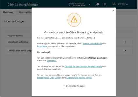 Citrix Licensing Manager Licensing 11172 Build 53100