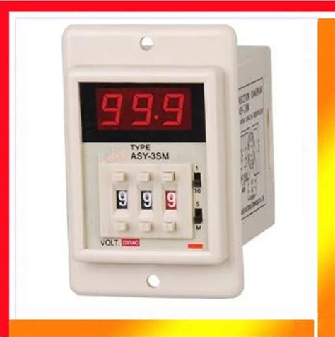 Vdc Vdc Vac Vac Digital Power On Time Delay Relay Timer S M Led Display Asy Sm