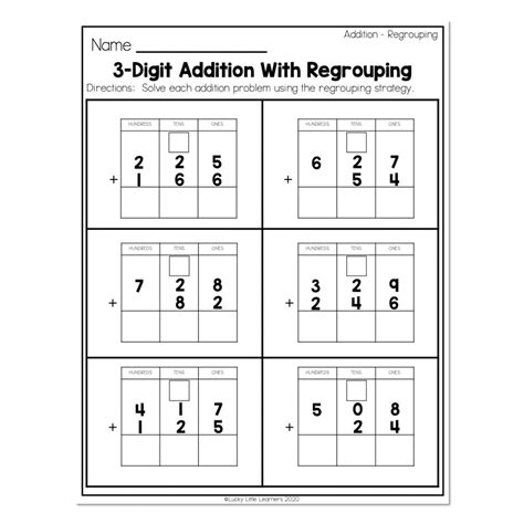Addition Worksheets For Grade 3