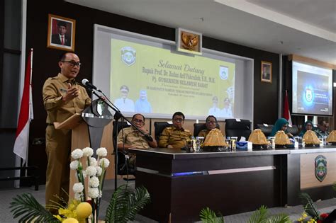 Target Tuntaskan 4 Persoalan Daerah Dalam 6 Bulan Pj Gubernur Sulbar