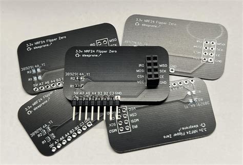 I Made A Compact Board That Lets The Nrf24 Run On The 5v Pin R Flipperzero