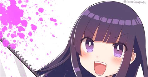黒髪ロング セーラー服とチェーンソー ぼりゅーむそるとセネコのイラスト Pixiv