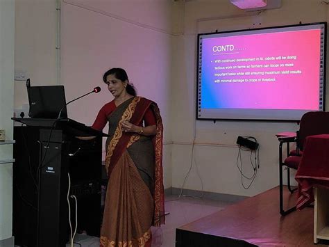 Dr Hemalatha Delivers Guest Lecture On Ai Aimit