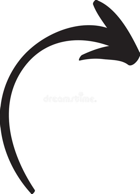 Curved Arrow White White Curved Arrow Clip Art At Vector