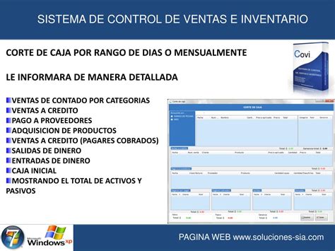 PPT SISTEMA DE CONTROL DE VENTAS E INVENTARIO PowerPoint Presentation ID