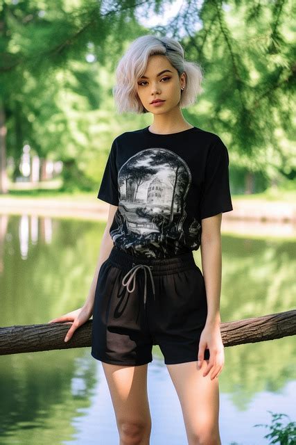 Download Ai Generated Woman Young Woman Royalty Free Stock