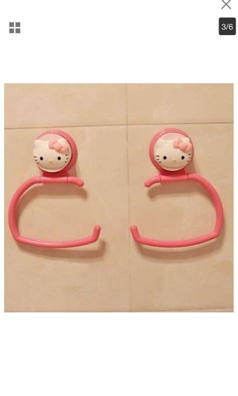 Hello Kitty Hook Furniture And Home Living Bathroom And Kitchen Fixtures On Carousell