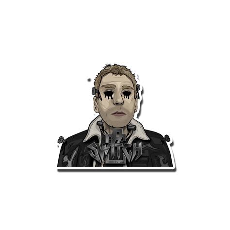 Bolts Sticker Switch Hip Hop Music