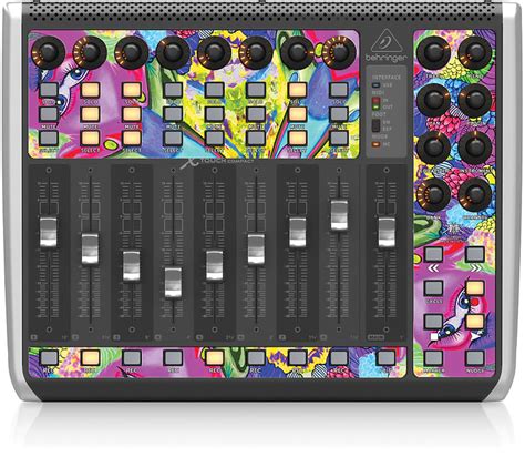 Midi Control Surface Skin Overlay Behringer X Control Reverb Malta