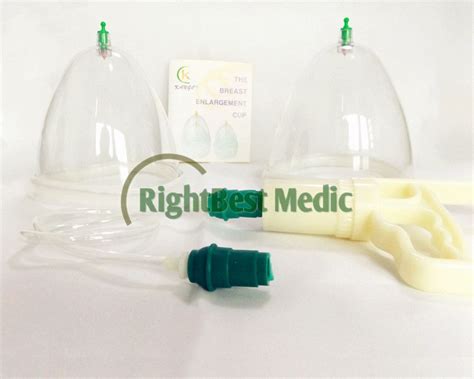 2017 Yuexiao Breast Enlargement Cupping Set 2 Cups With Pump Cupping