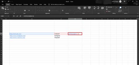 how to hyperlink on excel in 5 ways techcult