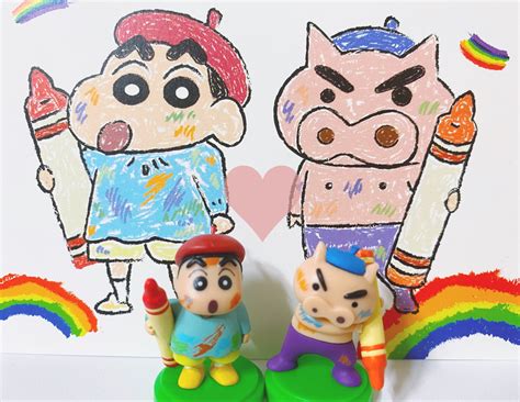 💖그려그려 짱구 And 부리부리 대마왕💖 콜리 Colley