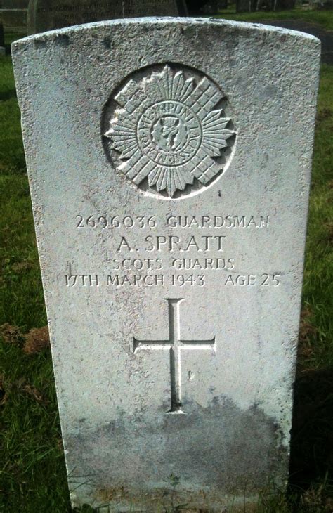 Guardsman Alexander Spratt Coldstream History Society