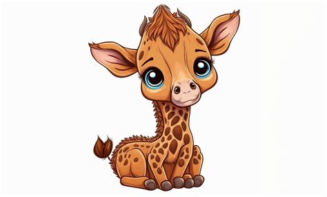 Kawaii Giraffe Cute Graphic Graphic By Poster Boutique · Creative Fabrica