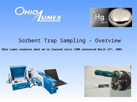 Ppt Sorbent Trap Sampling Overview Dokumen Tips