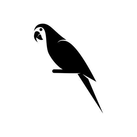 Simple Parrot Logo 11843196 Vector Art At Vecteezy