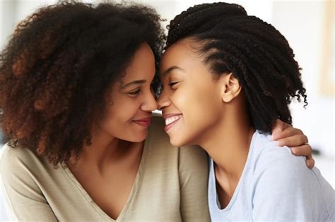 Premium Ai Image Cropped Shot Of An Affectionate Mother And Daughter