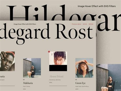 Grid Layout With Motion Hover Effect And Content Preview Codrops