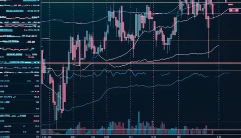 Highfrequency Trading Chart With Complex Patterns Clean Layout