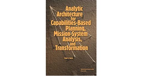 Capabilities Based Planning Part 1