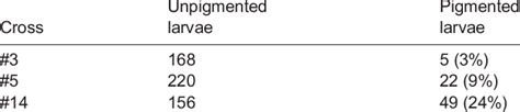 Germ Line Transmission Of The Repaired Alb Gene Download Table