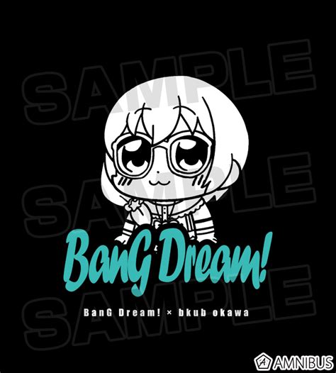 Bang Dream Bang Dream × 大川ぶくぶ ロック Tシャツメンズ Amnibusアムニバス