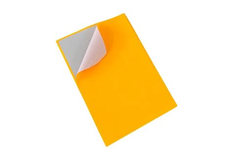 Printer Labels 1 Per Sheet Fluorescent Orange Priory Direct