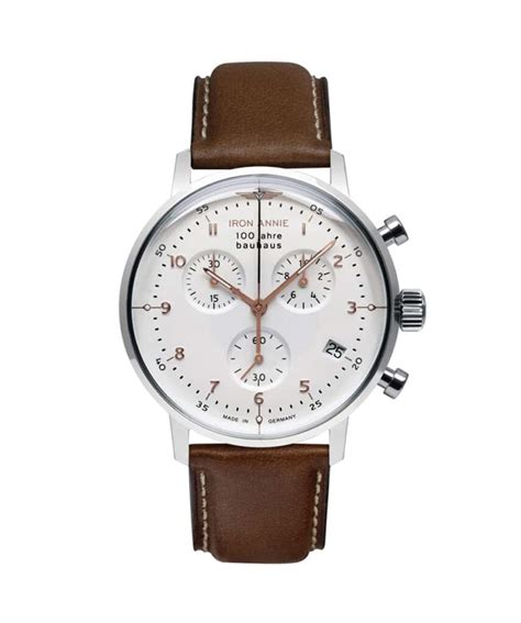 Iron Annie Bauhaus Watch Brown Quartz Quartz Watch