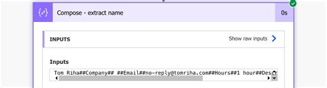 get the next line after in an array with power automate