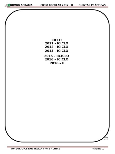 5º Prácticas Pre Biología Pdf