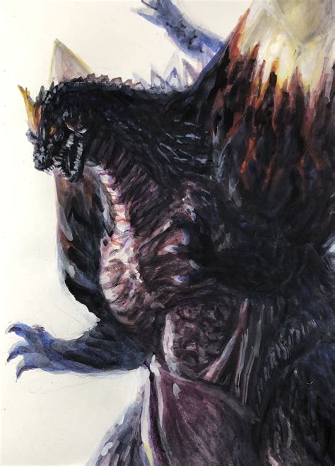 Shin Godzilla V Shin Ghidorah By Hypergodzilla On Deviantart Artofit