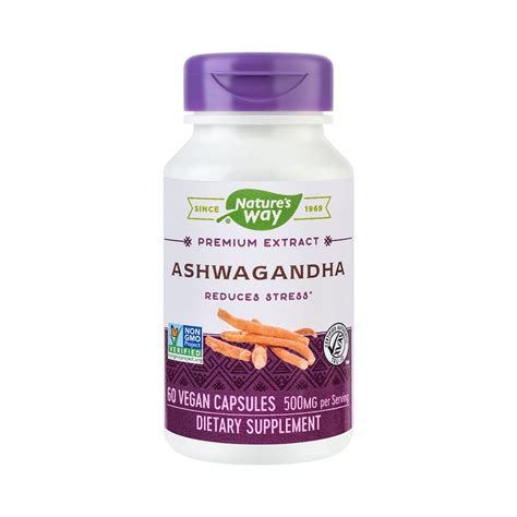 Oferta Ashwagandha SE 500 Mg 60 Cps Secom Comanda Pe Plantum Ro