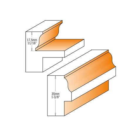 Window Sash Router Bit Sets 8 955 801 Industrial Router Bits Cmt