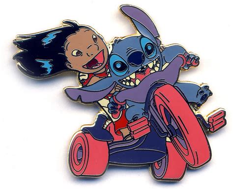 9960 Lilo And Stitch Riding A Big Wheel Lilo And Stitch
