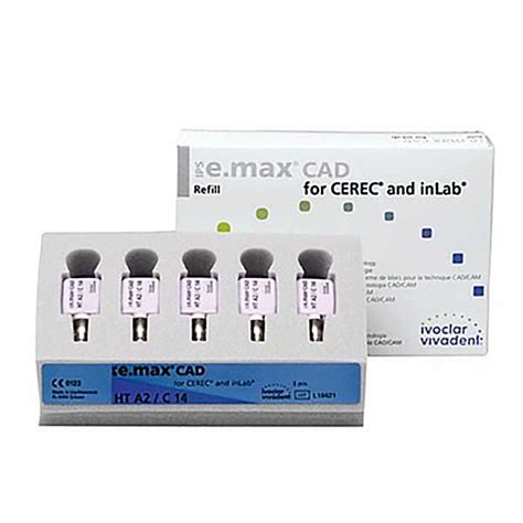 Ips E Max Cad Lt Block Shade A3 Size C14 5 Pk The Dental Market U S