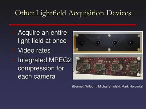 PPT Lightfields Lumigraphs And Image Based Rendering PowerPoint