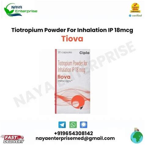 Tiotropium Powder For Inhalation Ip 18mcg At ₹ 200 Pack In New Delhi