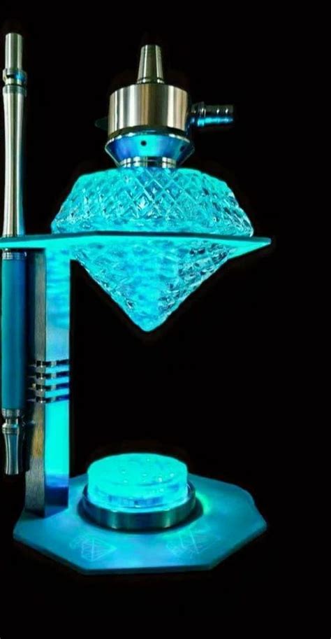 Glass New Design Diamond Cut Hookha Size 12 Inch At ₹ 7999piece In