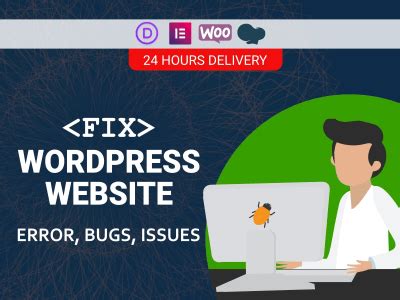 Wordpress Website Issues Bugs Fixed Upwork