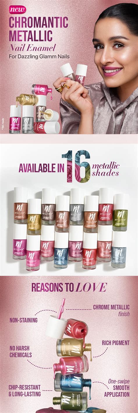 Myglamm Super Serum Bb Cream 15g Chromantic Metallic Nail Enamel