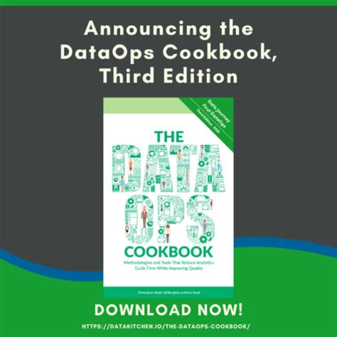 Announcing The DataOps Cookbook Third Edition DataKitchen