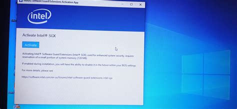 Erreur Dinstallation Dubuntu Sgx Est Désactiver