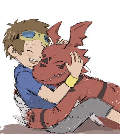 Guilmon And Matsuda Takato Digimon And More Drawn By Nas O Danbooru