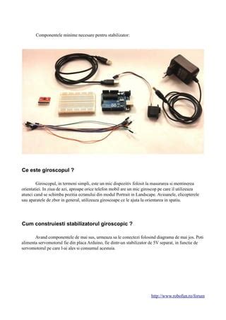 Arduino Gyro Stabilizator Pdf