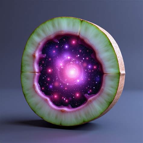 Free Galaxy Melon Slice Photo Cosmic Melon Galaxy Download At Stockcake