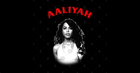 Aaliyah Engraving Aaliyah Sticker Teepublic