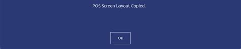 POS Screen Layouts