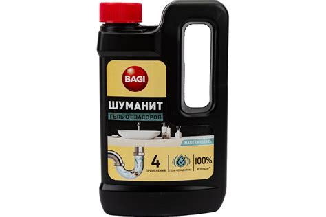 Гелеобразное средство для профилактики и устранения сложных засоров в ...