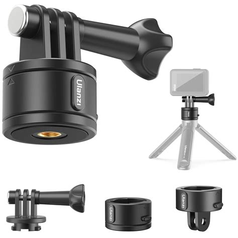 Ulanzi 카메라용 Go 퀵 Ii 퀵 릴리즈 시스템 삼각대 베이스 마운트 어댑터 액세서리 Gopro Hero 11 10